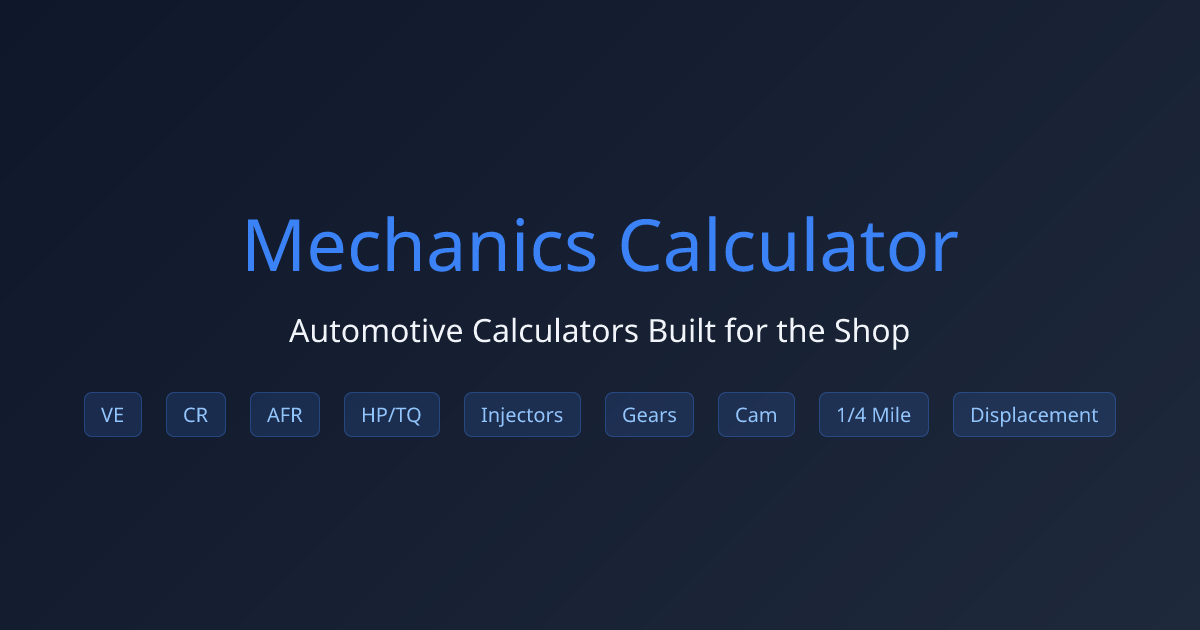 Rod Ratio Calculator | Mechanics Calculator